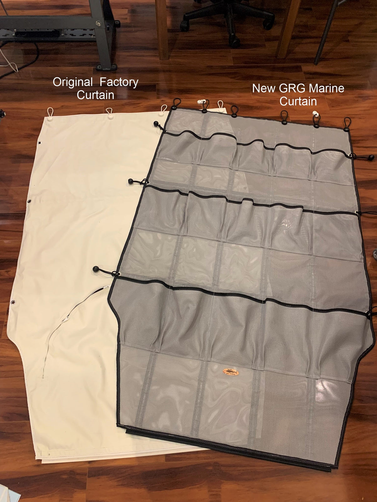 Key West 263FS Center Console Curtains – GRG Marine